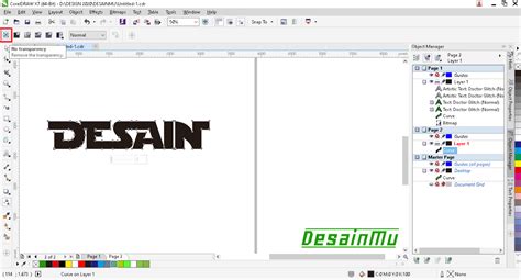 Efek Transparency Coreldraw