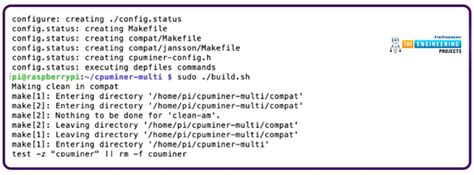 How To Mine Cryptocurrency With Raspberry Pi 4 The Engineering Projects