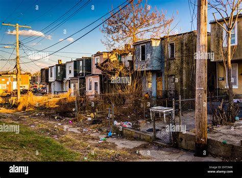 Abandoned Row Houses Baltimore Maryland Abandoned Rowhouses
