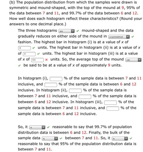 Solved Histograms Of Random Sample Data Are Often Used As An