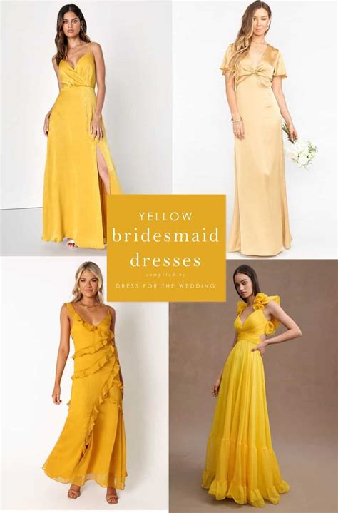 Goldenrod Color Dress