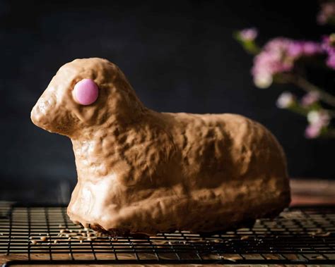 Vegan Tiramisu Easter Lamb Cake Recipe