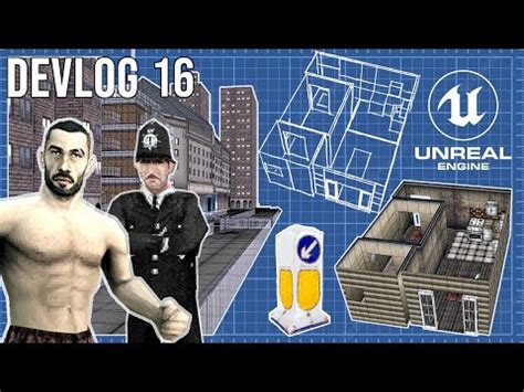 UE4 PS1 Style Game Devlog 16 City Environment The Beginning YouTube