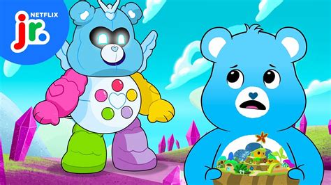 Grumpy Grows Giant 🌧️💙 Care Bears Unlock The Magic Netflix Jr Youtube