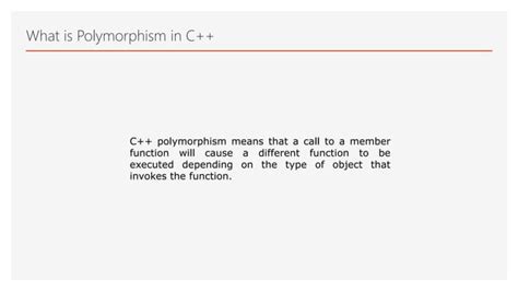 Inheritance Friend Function Virtual Function Polymorphism Pptx Programming Languages