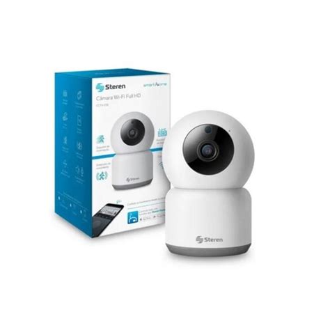Camara Seguridad Wi Fi Full Hd Robotizada Blanco Steren