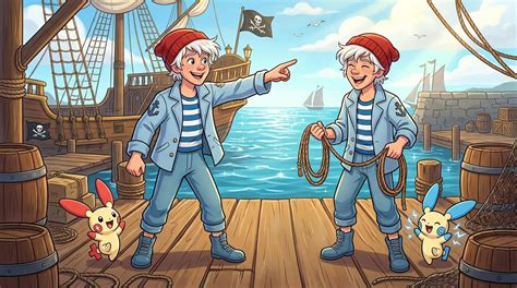 Smees Twins Sons Of Smee And Plusle And Minun By Crishark On Deviantart