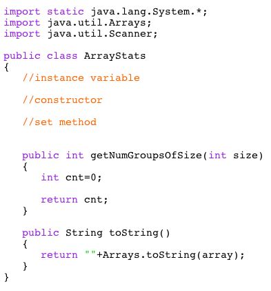 Solved Lab Description Given A Provided Array Determine Chegg