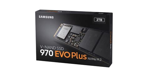 SAMSUNG 970 EVO Plus 2 TB, SSD schwarz, PCIe 3.0 x4, NVMe 1.3, M.2 2280 ...