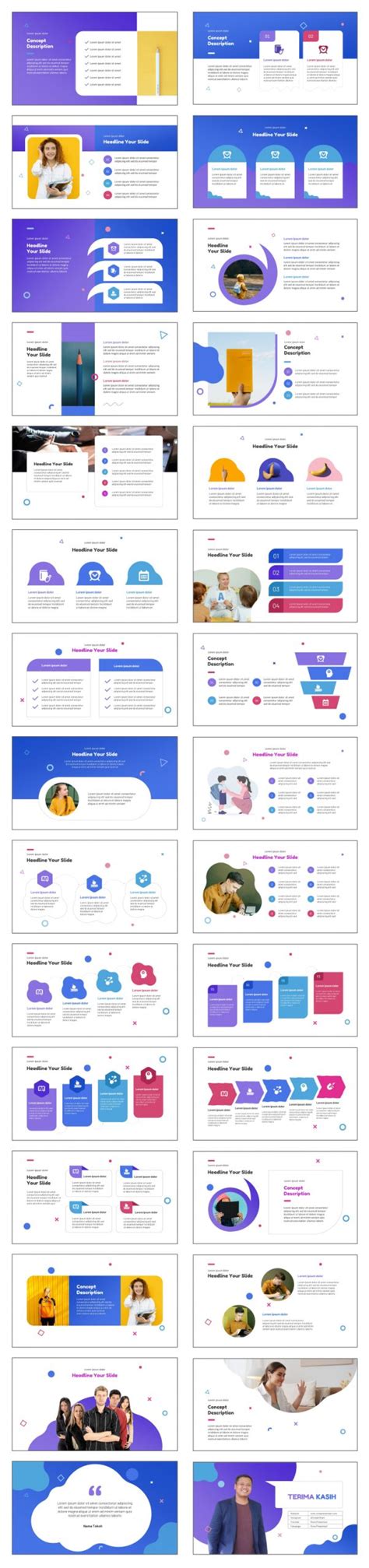 Template Powerpoint Animasi Bergerak Siap Edit Untuk Mengajar Presentasi Atau Yang Sejenis