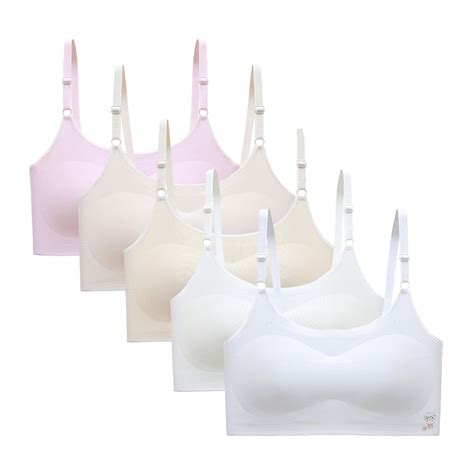 Gyratedream Girls Padded Training Bra Crop Cami Wireless Bras For Girls