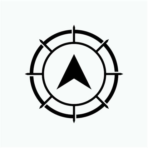 Premium Vector Compass Icon Rose North Orientation Navigation