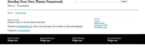 Adding Functions To Your Wordpress Theme Framework Envato Tuts