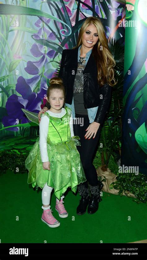 Chloe Simms With Daughter Madison At The Tinkerbell And The Secret Of The Wings Gala Screening