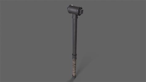 Pipe Weapon V2d 3d Model By Daiklord