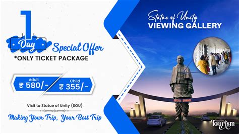 exclusive statue of unity package deals the unity tourism