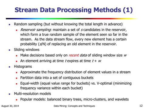 ppt data mining concepts and techniques mining data streams powerpoint presentation id 3698432