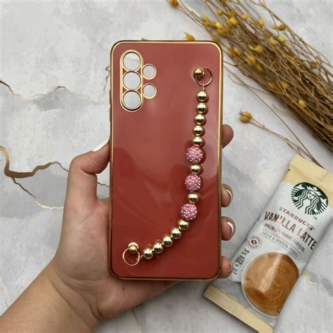 قاب گوشی Galaxy A32 4g سامسونگ مای کیس لاکچری My Case دستبندی نگین دار