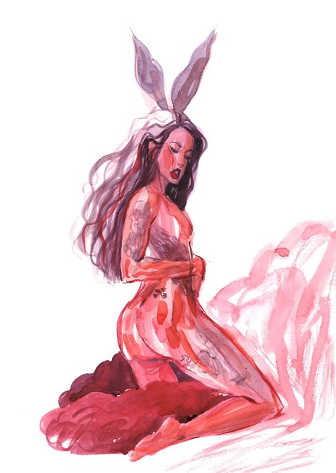 Prints Erotic Watercolor