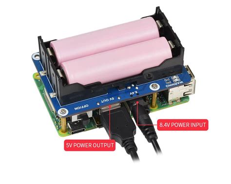 Uninterruptible Power Supply HAT For Raspberry Pi