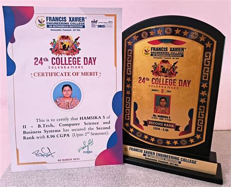 Hamsika Suresh On Linkedin Certificateofmerit Academicachievement Blessedandgrateful