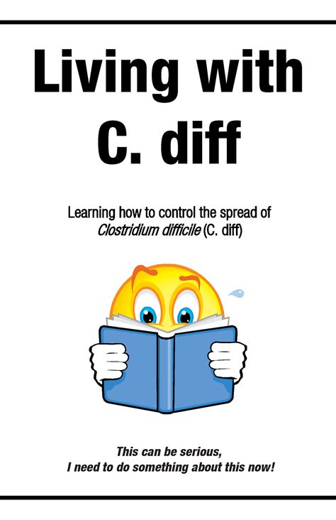 Cdiff Living With Pamphlet General Living With C Diff Learning How