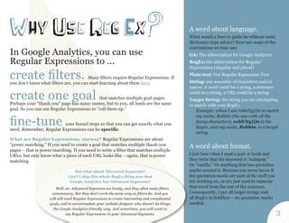GAIQ Regular Expressions Google Analytics PPT