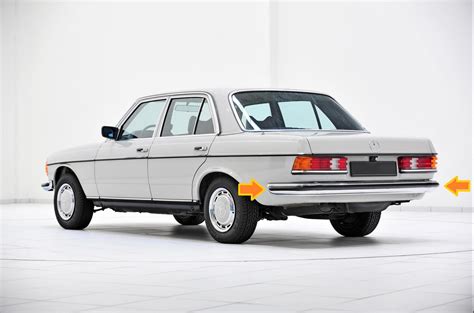 Mercedes W123 Rear Bumper Rubber Etsy