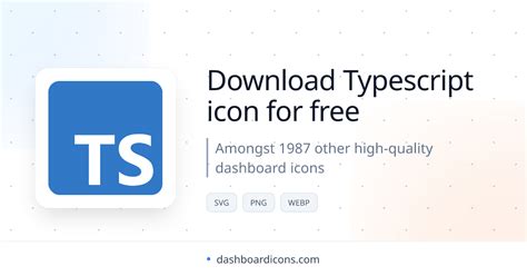 Typescript Icon Dashboard Icons