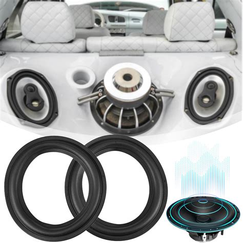 Premium Speaker Foam Surround Repair Kit Foam Speaker Surround Rings Replacement Speaker Repair