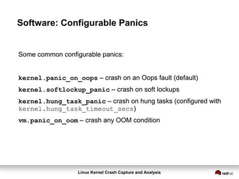 linux crash dump capture and analysis ppt