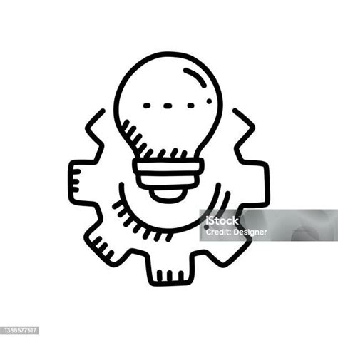 혁신 핸드 그린 아이콘 낙서 스타일 벡터 일러스트레이션 0명에 대한 스톡 벡터 아트 및 기타 이미지 0명 개념 낙서 드로잉 Istock