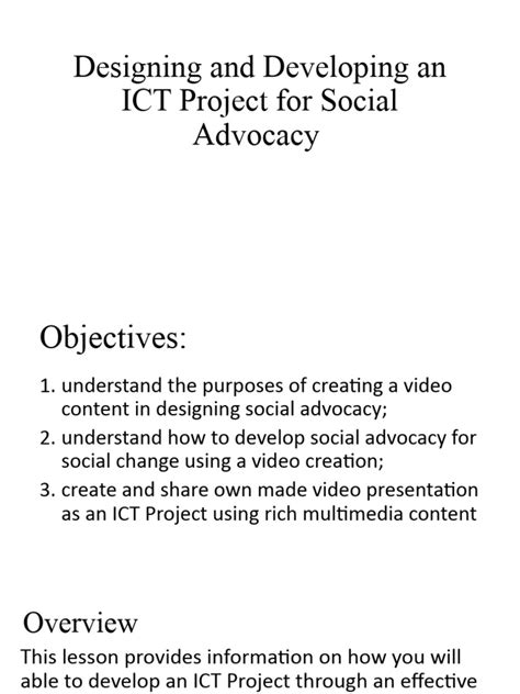 Designing And Developing An Ict Project For Social Pdf Copyright