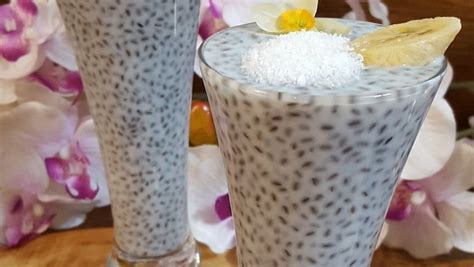 طرز تهیه پودینگ چیا سید با موز مخصوص لاغری