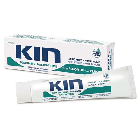 Kin Toothpaste With Aloe Vera 125 Ml Kinstore Ae