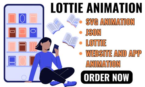Create Lottie Animation For Your Website Nd App Json Lottie Svg