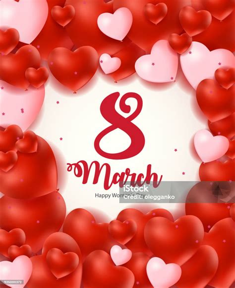 포스터 국제 행복 한 여자의 하루 8 3 월 꽃 인사말 카드 벡터 일러스트 레이 션 3월에 대한 스톡 벡터 아트 및 기타 이미지 3월 8 International