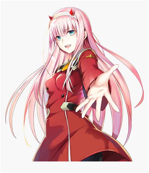 26 Zero Two Render Png