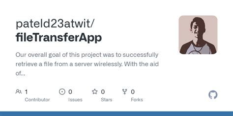 GitHub Pateld23atwit FileTransferApp Our Overall Goal Of This