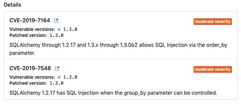 Vulnerabilities In Dependencies