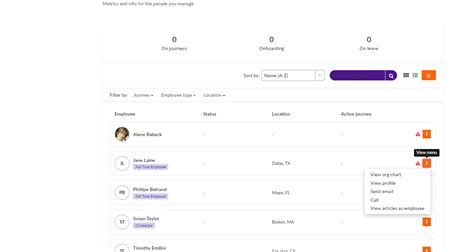 Solved Is There A Feature Called Manager Hub With Employe