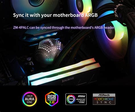 Mua Zalman Argb Controller 4 Port Hub For Pc Addressable Rgb Fans 5v 3