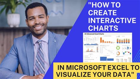 How To Create Interactive Charts In Excel To Visualize Data Create A