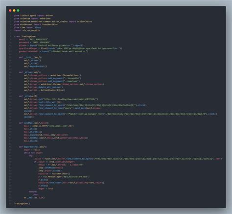 güney bircan linkedin‘de python pythonprogramming tradingview