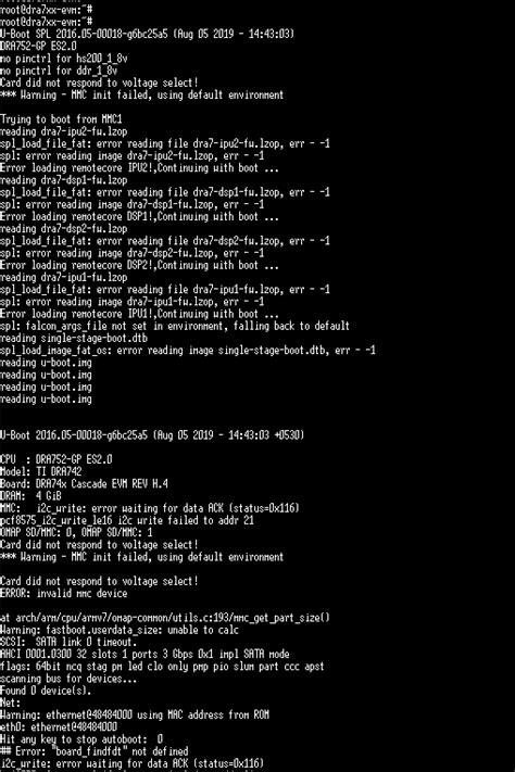 Tidep 01012 Reformating Ssd Warning Rereading Partion Table Failed