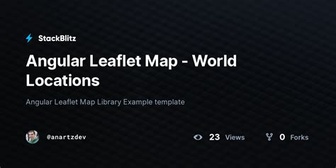 angular leaflet map world locations stackblitz