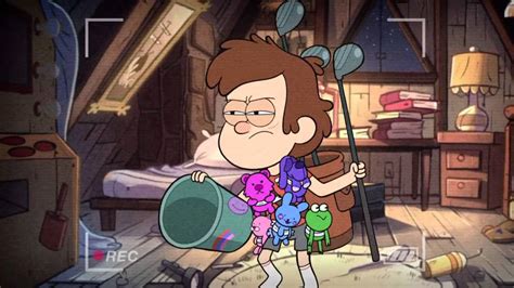 Тайните на Гравити Фолс Наръчникът на Дипър за Необяснимото Сладкото чудовище По Дисни Чанъл