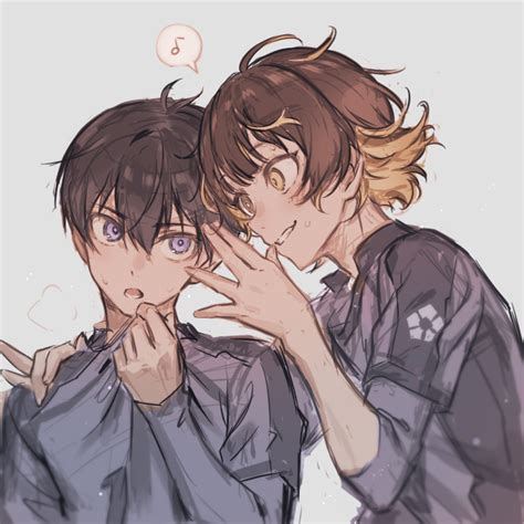 Isagi Yoichi And Bachira Meguru Blue Lock Drawn By Negairi Danbooru