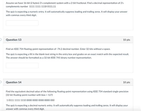 Solved Assume We Have Bit Bytes S Complement Chegg Com