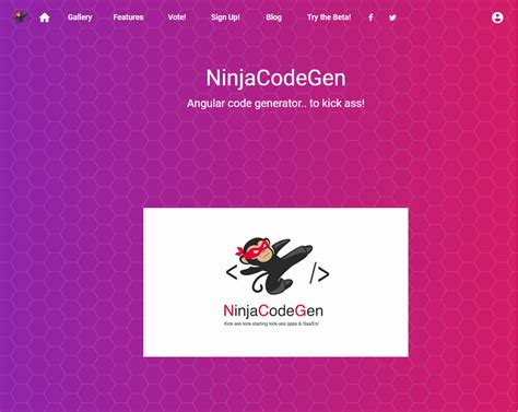 Github Ninjacodegenangular Landing Page Beautiful Angular Landing Page With Firebase Chat